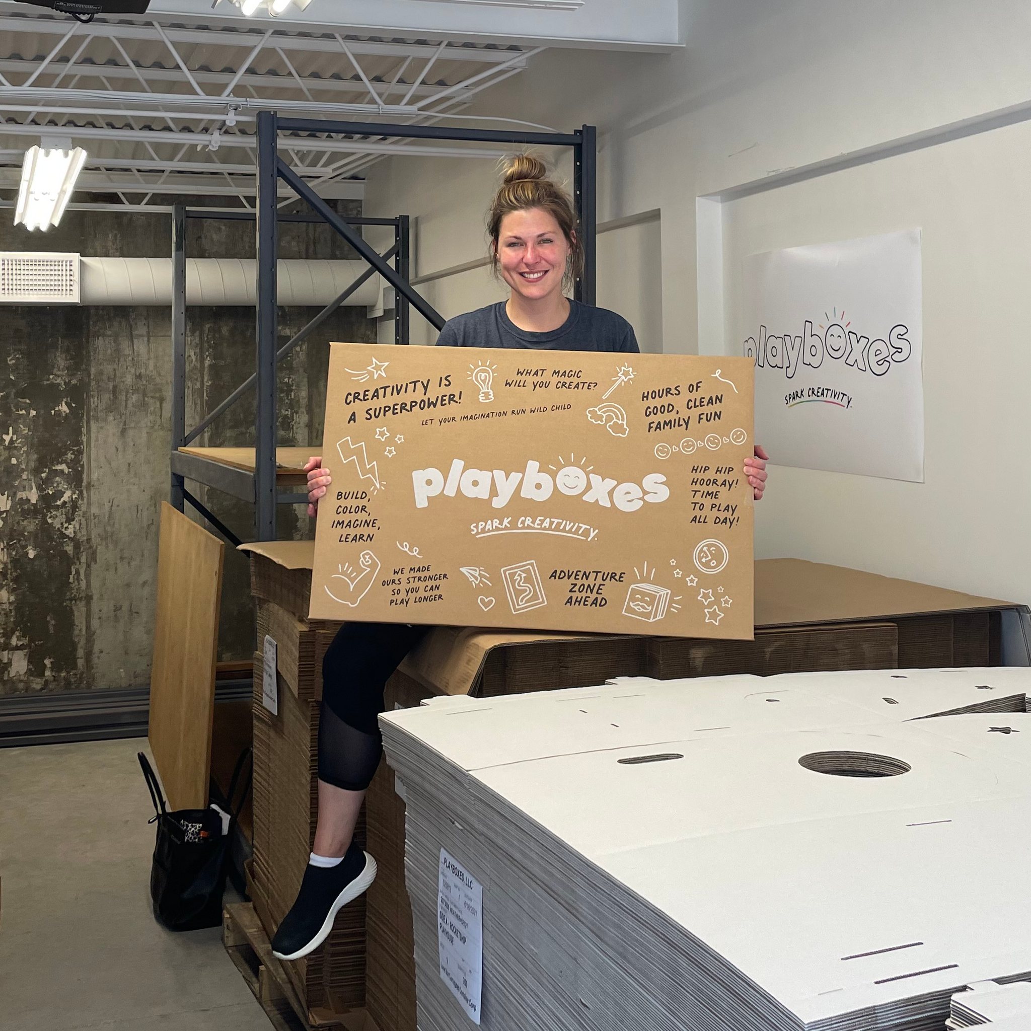 Playboxes colorable playhouses spark hours of screen-free play – playboxes